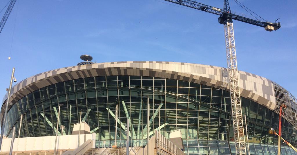In pictures: How Spurs' stadium now looks, nearly five months after ...