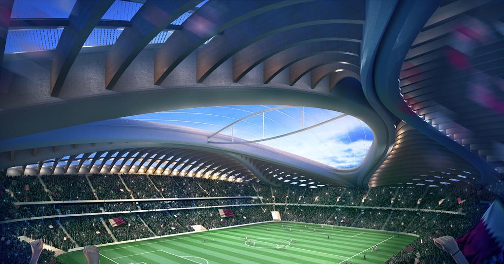 Zaha Hadid and Aecom unveil first Qatar 2022 stadium designs | News ...