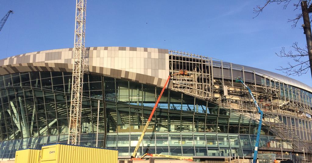 In pictures: How Spurs' stadium now looks, nearly five months after ...