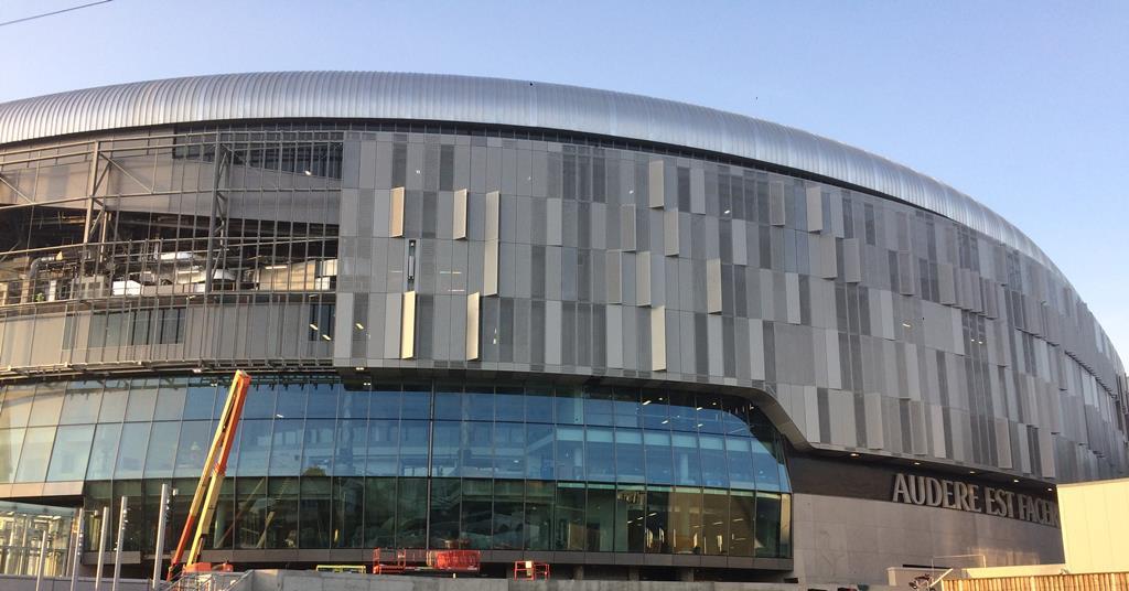 In pictures: How Spurs' stadium now looks, nearly five months after ...