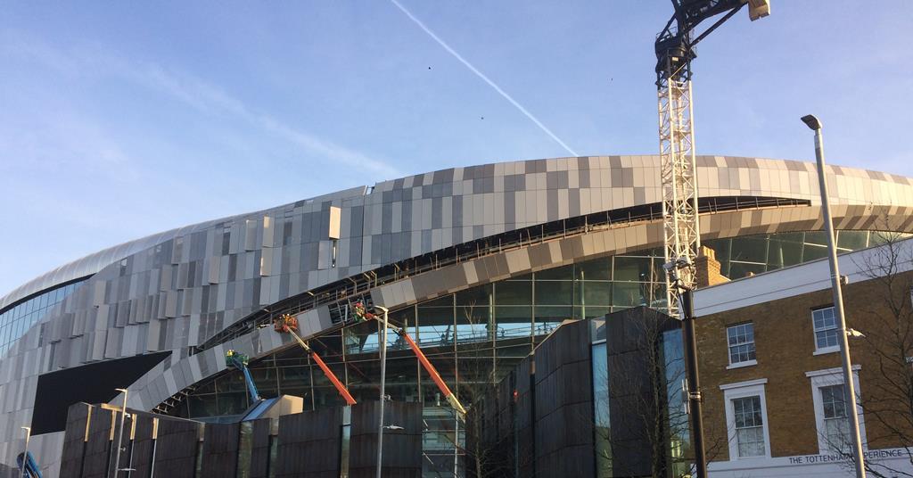 In pictures: How Spurs' stadium now looks, nearly five months after ...