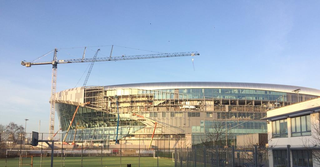 In pictures: How Spurs' stadium now looks, nearly five months after ...