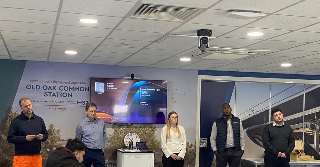 Open Doors: aspiring engineers visit HS2’s Old Oak Common Station ...