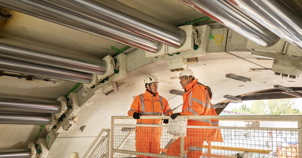 In pictures: HS2 launches second London tunnel boring machine | News ...