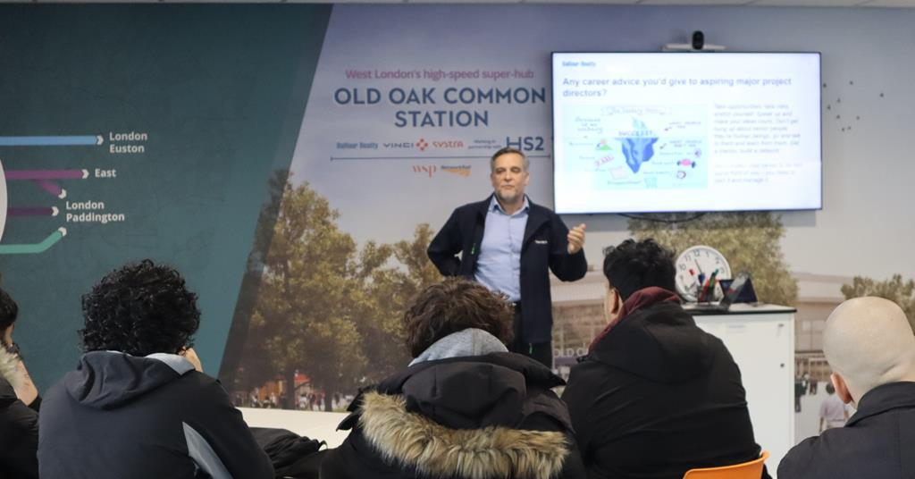 Open Doors: aspiring engineers visit HS2’s Old Oak Common Station ...