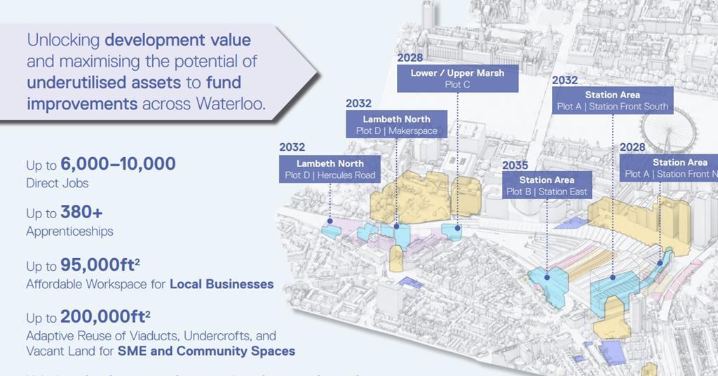 Grimshaw unveils Waterloo Station masterplan | News | Building