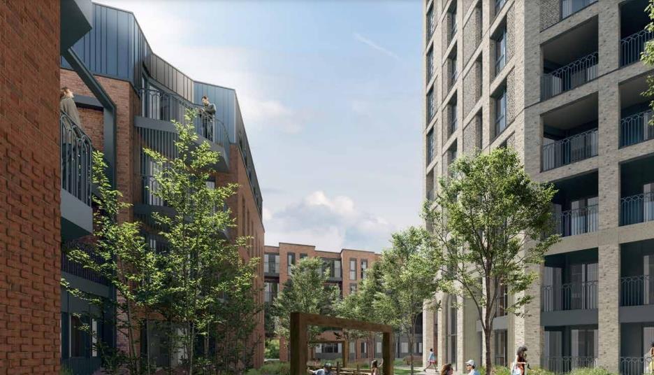 Lambeth homes scheme approved after design team change | News | Building