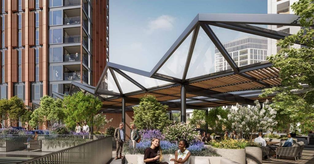 Fosters unveils first images of redesigned Fulham Gas Works scheme ...