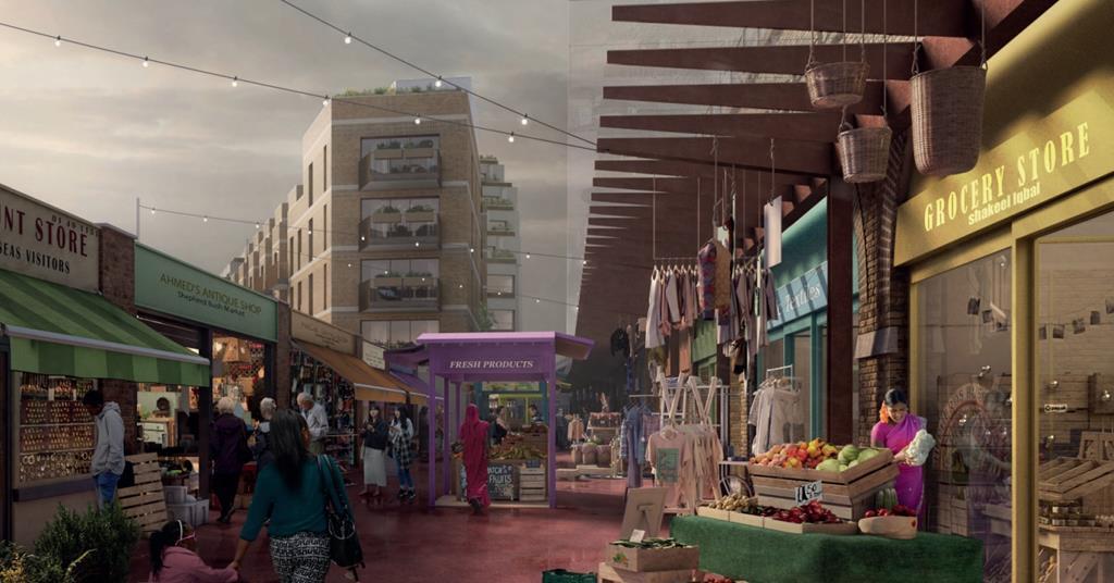 Plans sent in for redevelopment of Shepherd’s Bush Market | News | Building