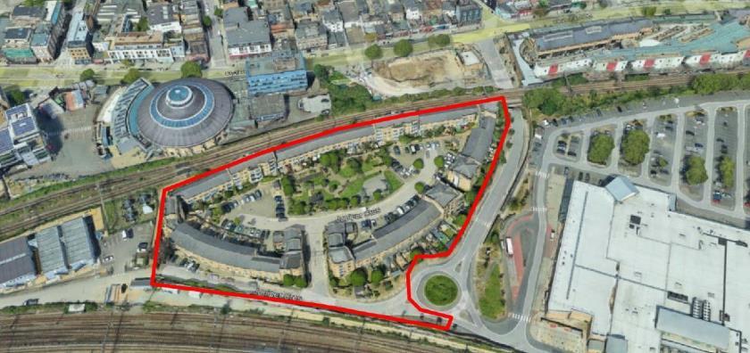 PRP revives homes plan across eight buildings behind Camden Roundhouse ...