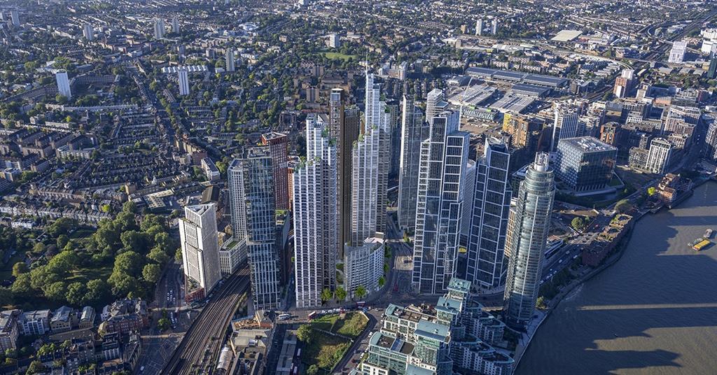 Pilbrow & Partners’ 70-storey Nine Elms tower scheme revealed | News ...