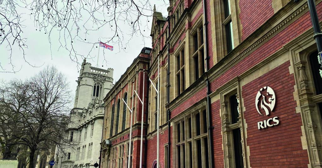 How does the RICS rebuild its reputation? | Features | Building