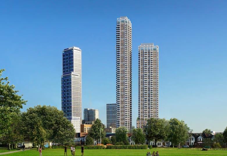 Plans for London’s tallest residential towers redesigned | News | Building