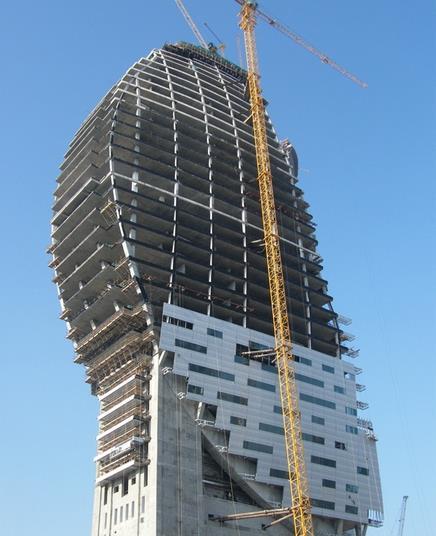 Dubai tower celebrates topping out at 32 stories on time | News | Building
