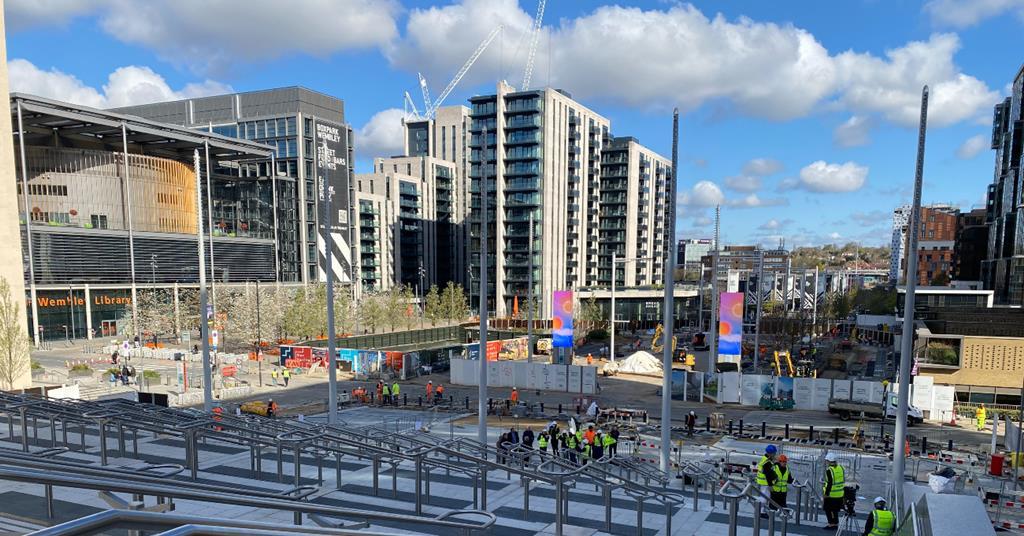 Race on to wrap up £39m Wembley entrance revamp ahead of FA Cup semi ...
