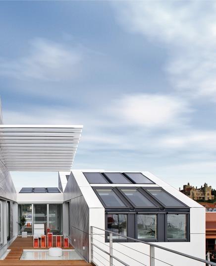 Solar thermal panels | Features | Building