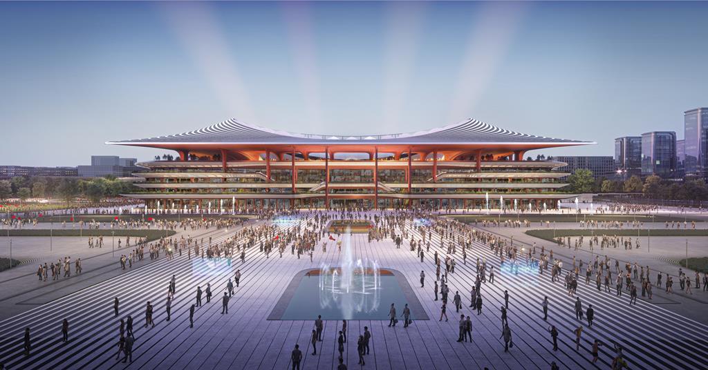 In pictures: Zaha Hadid’s Chinese football stadium | News | Building