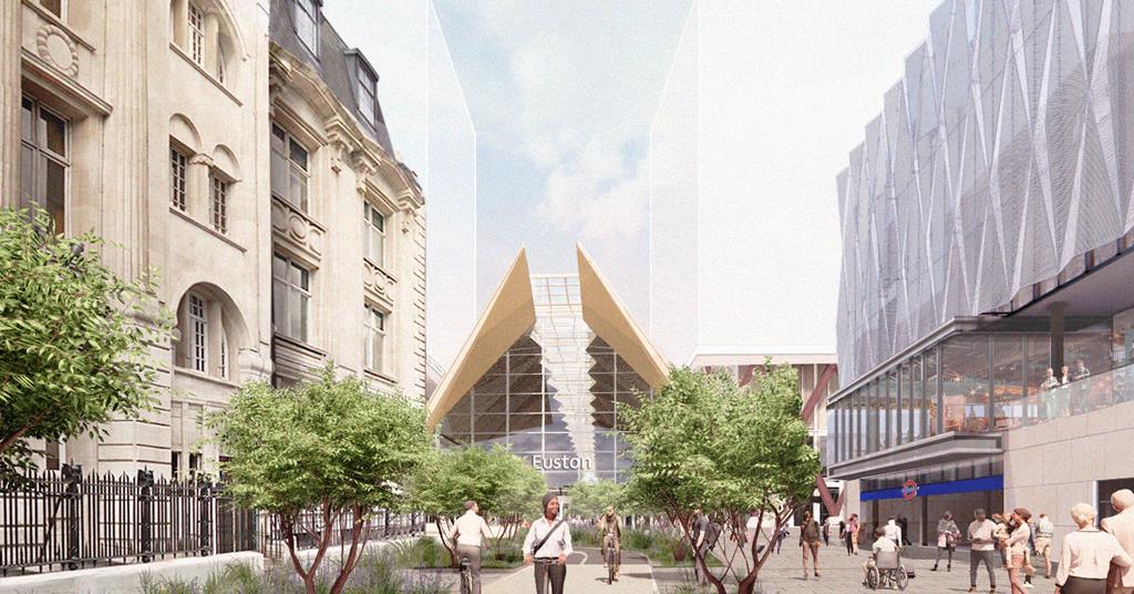 In pictures: New look at designs for HS2 Euston station | News | Building