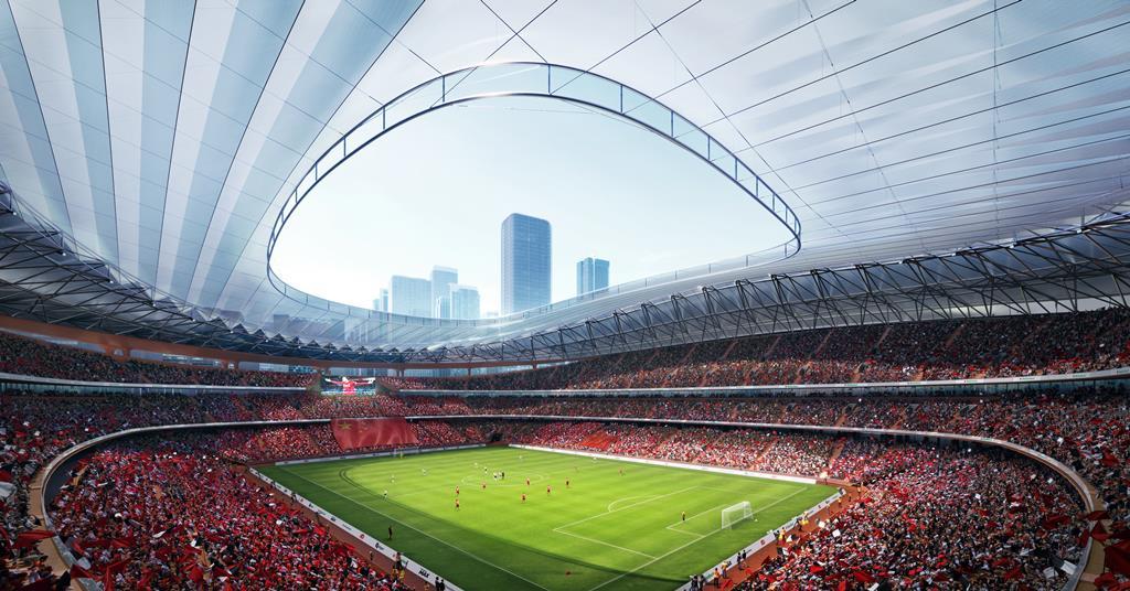 In pictures: Zaha Hadid’s Chinese football stadium | News | Building