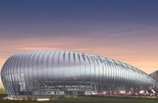 HOK Sport unveils 'Armadillo' stadium | News | Building