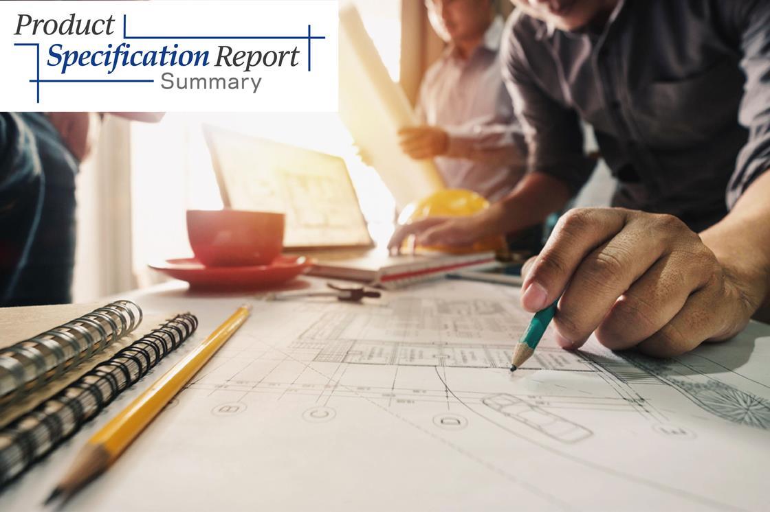 Product specification for architects: Executive summary | Features ...