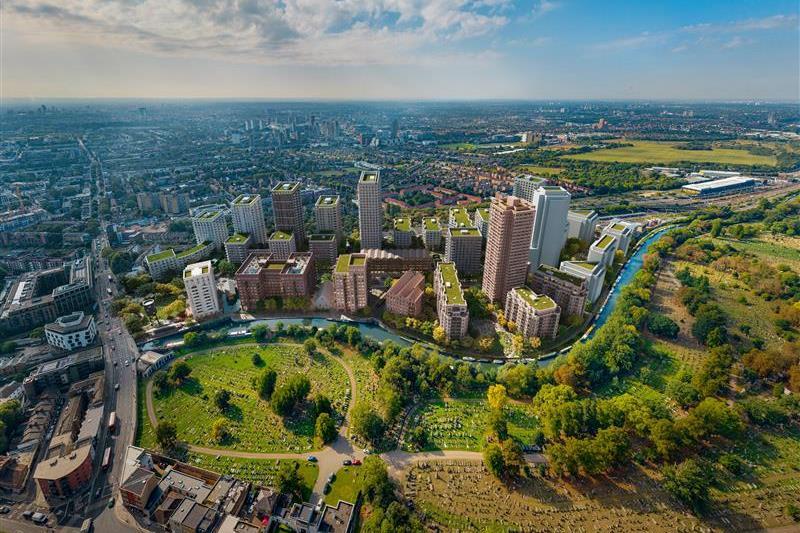 Huge £3bn housing scheme in west London being developed by Ballymore ...