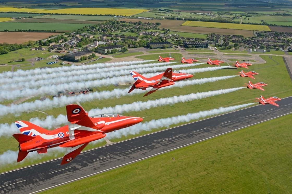 Developer sought for £300m makeover of Red Arrows RAF base | News ...