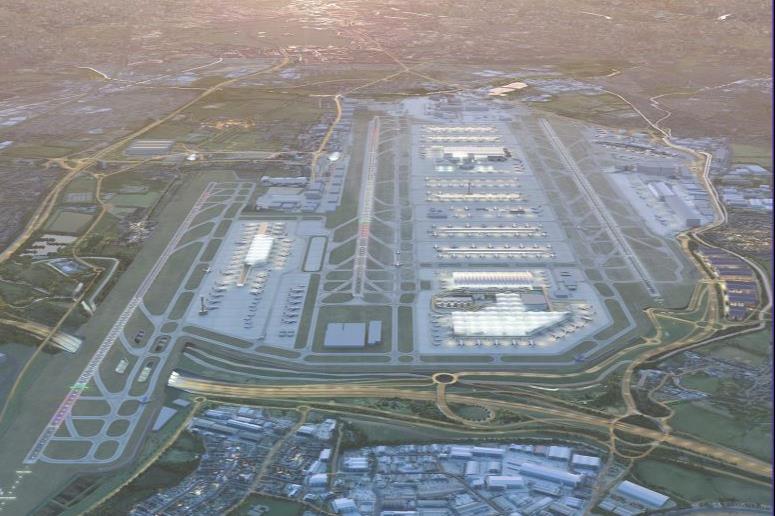 Heathrow reveals plans to have M25 and river under new runway | News ...