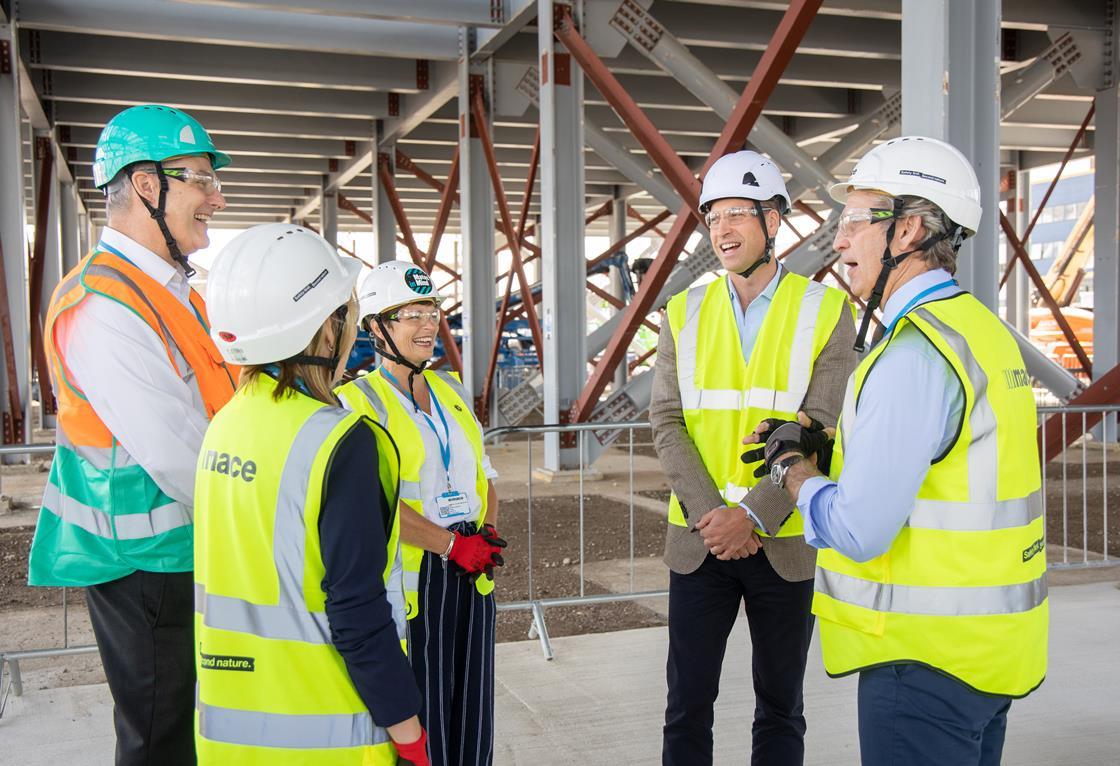 Mace on site with £1bn Microsoft data centre visited by Prince William ...