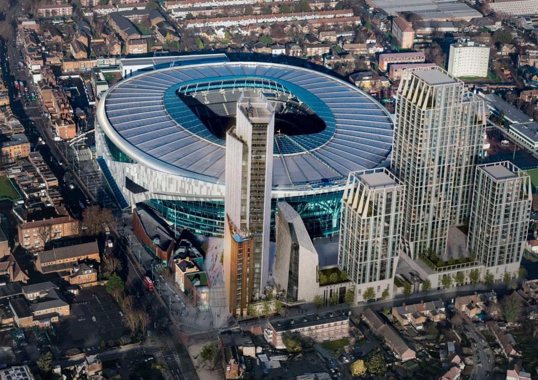 Spurs submits plans to boost height of hotel tower next to stadium ...