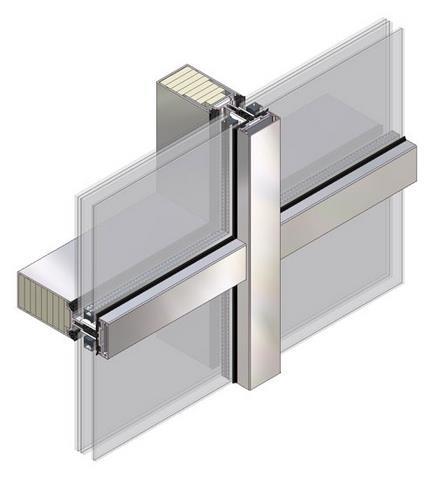 Fire-resistant curtain walling | Features | Building