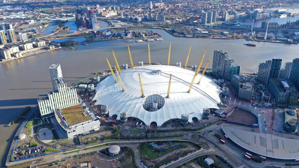 O2 Arena roof destroyed as Storm Eunice batters UK | News | Building