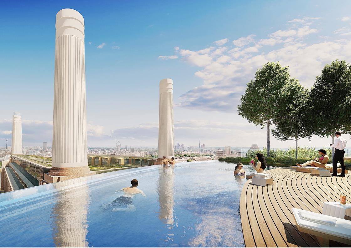 Hotel overlooking Battersea Power Station designs unveiled | News ...