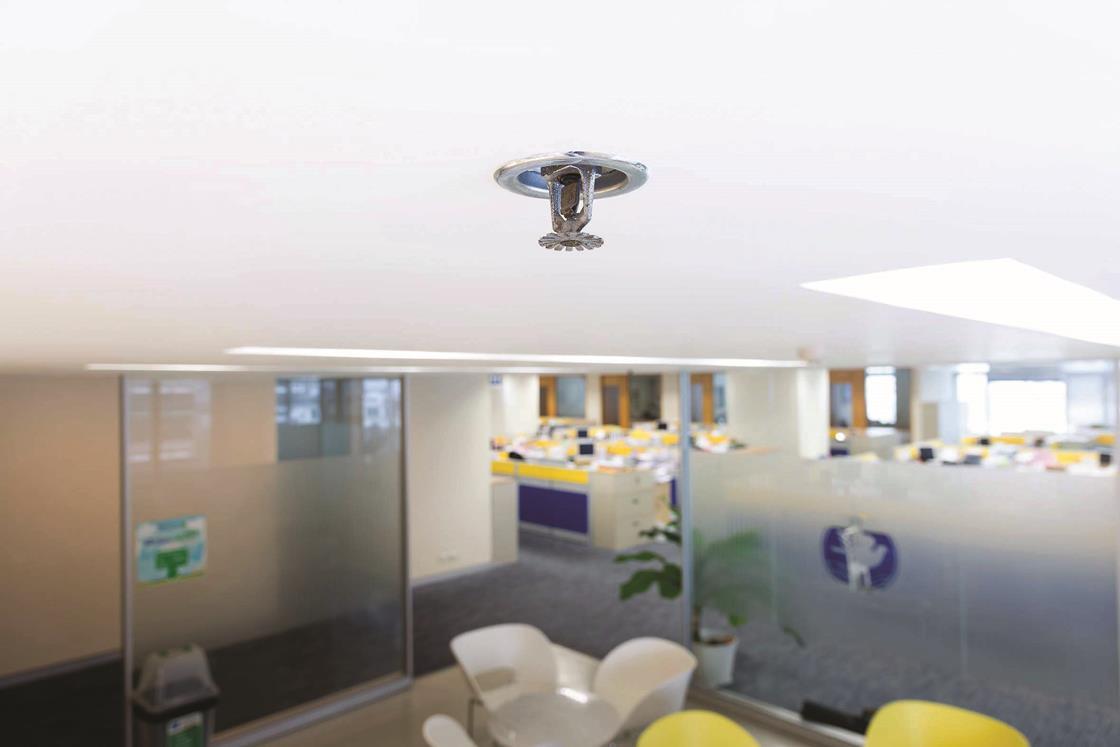 Sprinkler systems open up office design opportunities | Archive Titles ...
