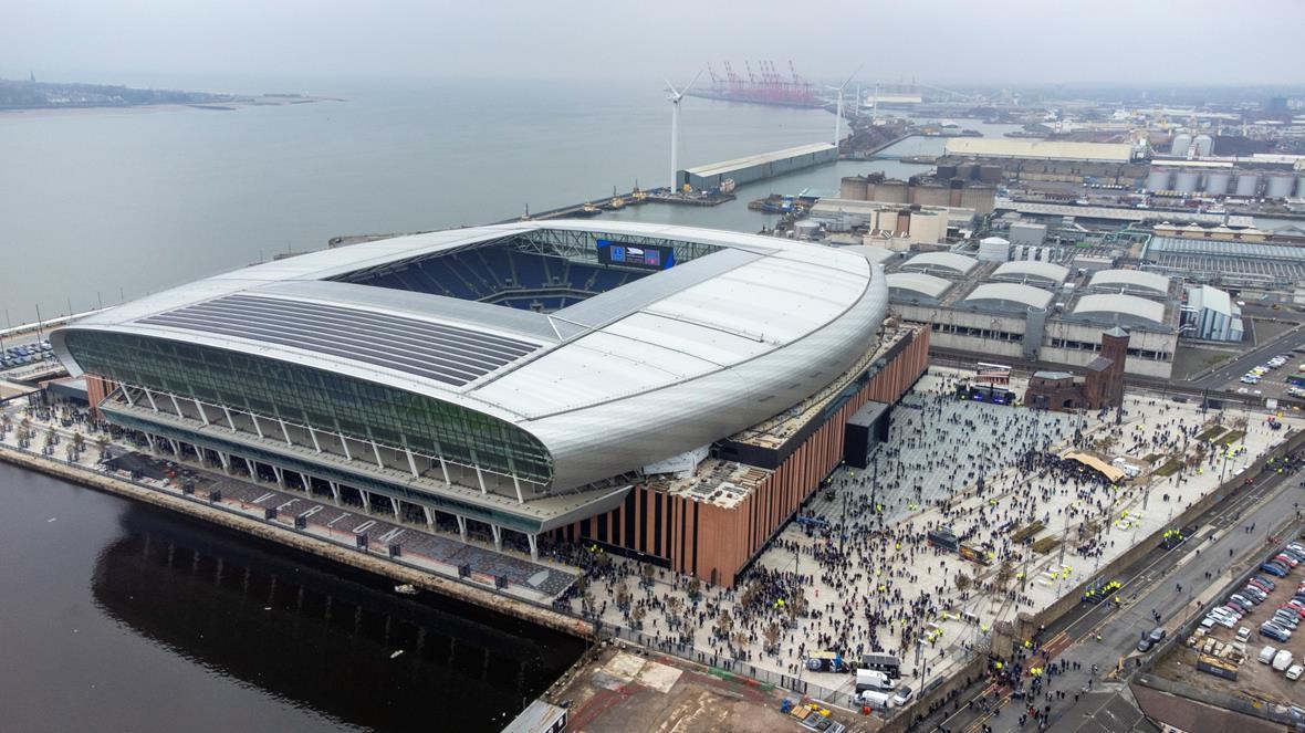 How Everton built their new stadium in just five years (Manchester ...