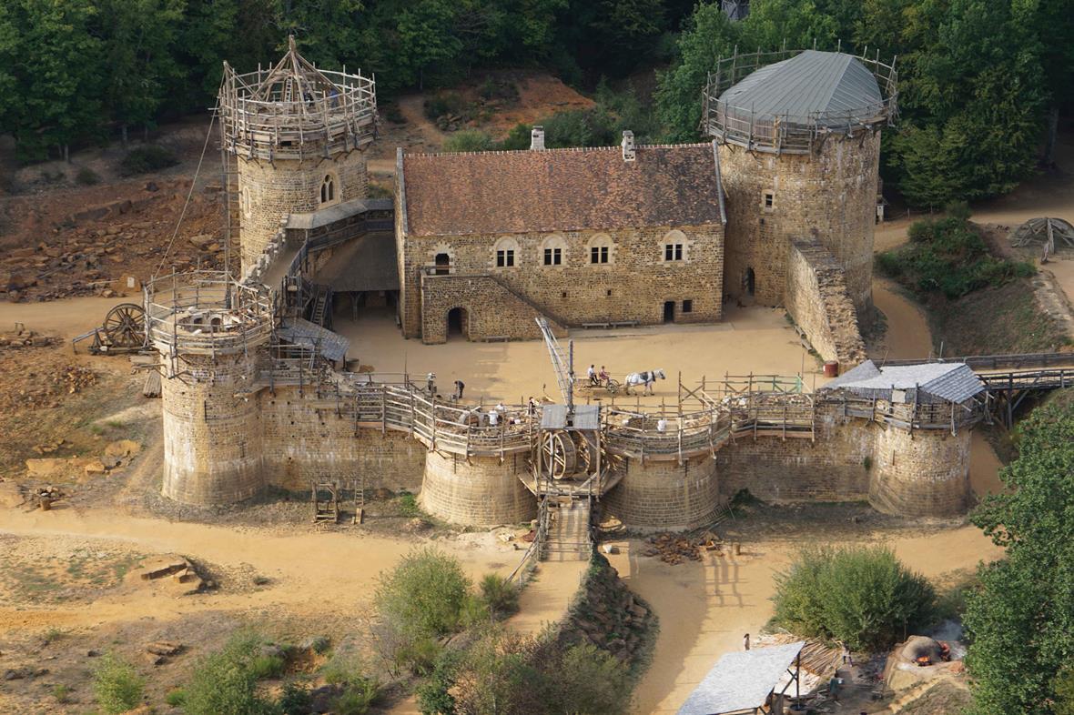 Projects: Guédelon Castle, France | Features | Building