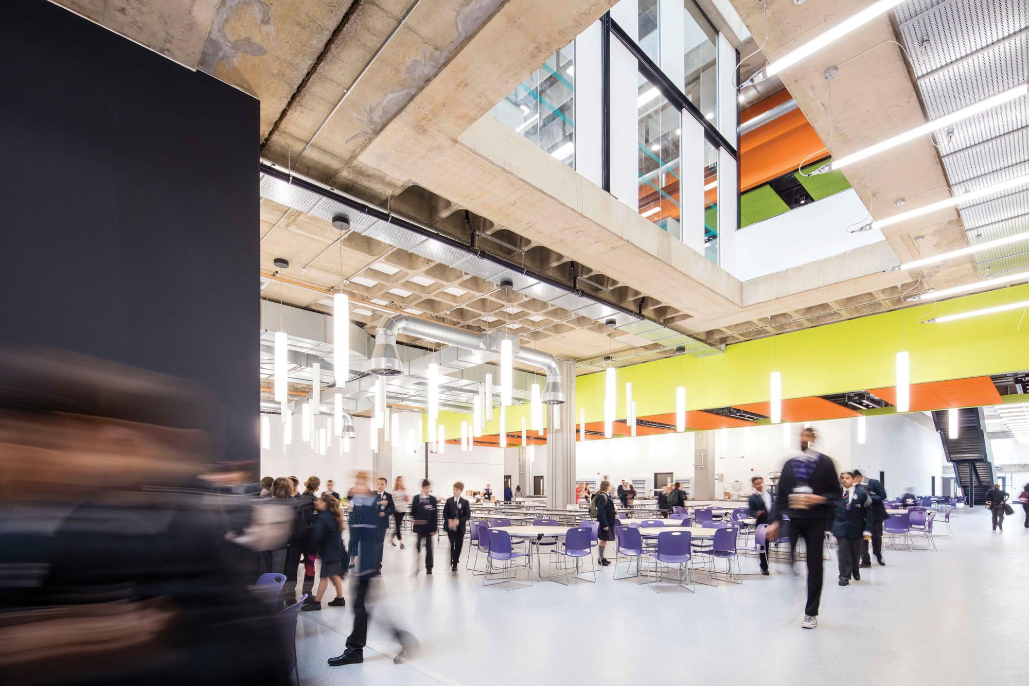 Projects: Northampton International Academy | Features | Building