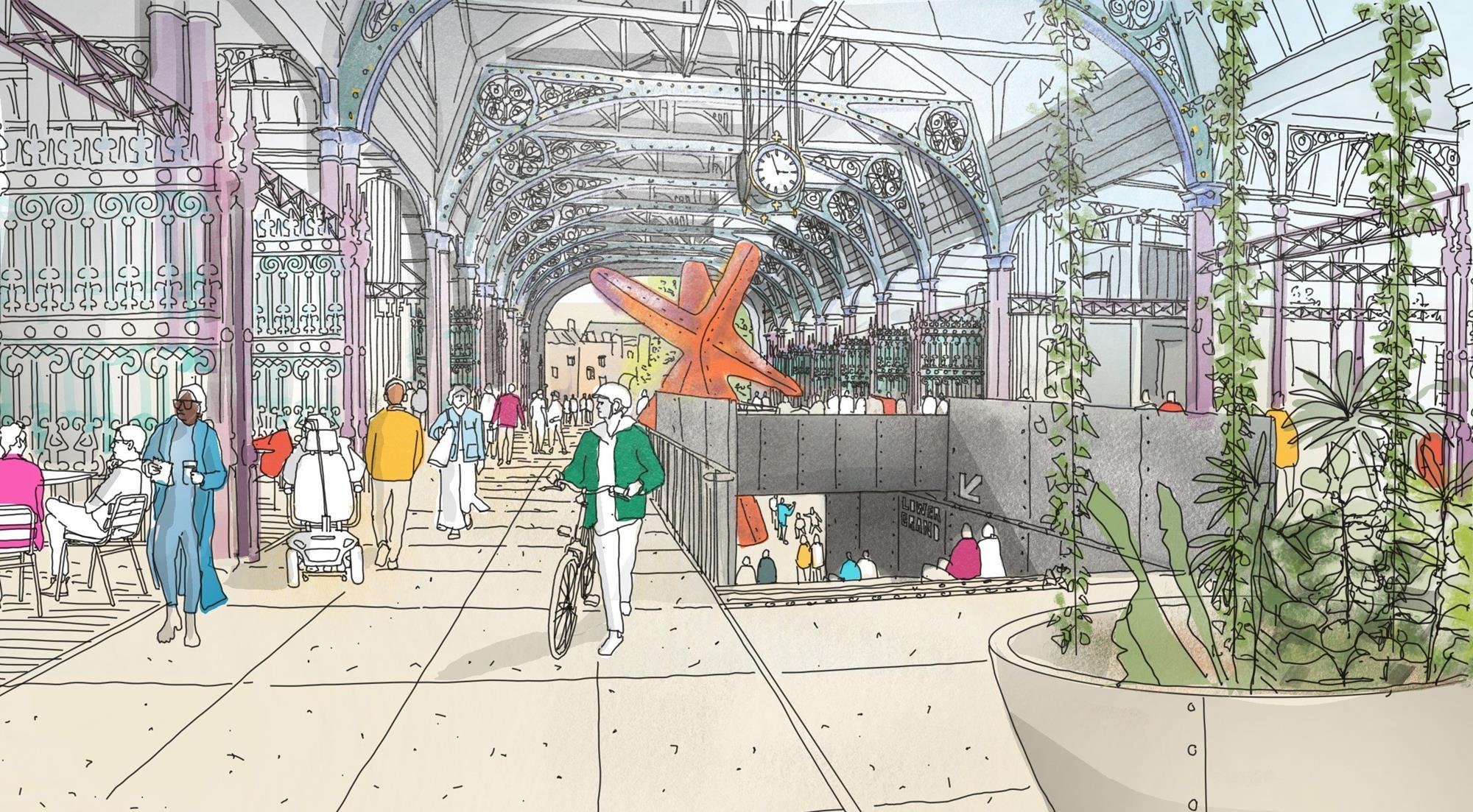 Plans unveiled for revamp of Smithfield meat market buildings | News ...