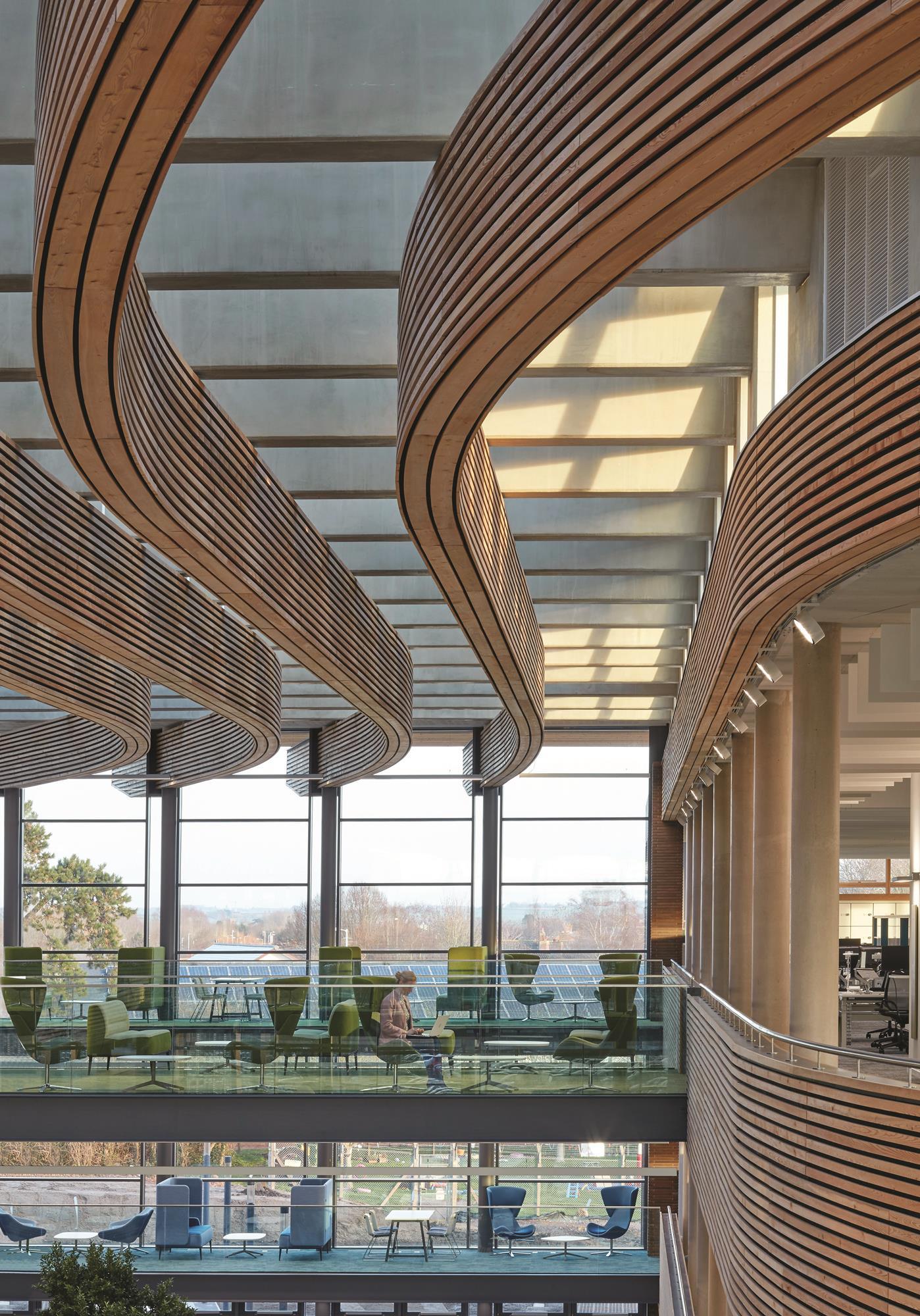 UK Hydrographic Office in Somerset: Where wood and water meet ...