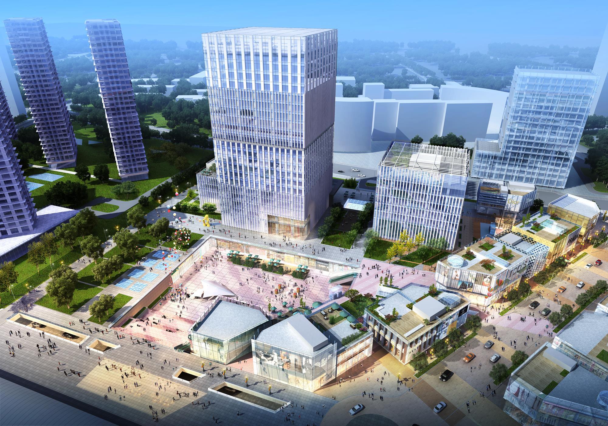 Shanghai skyline: The shipyards and The Springs | News | Building