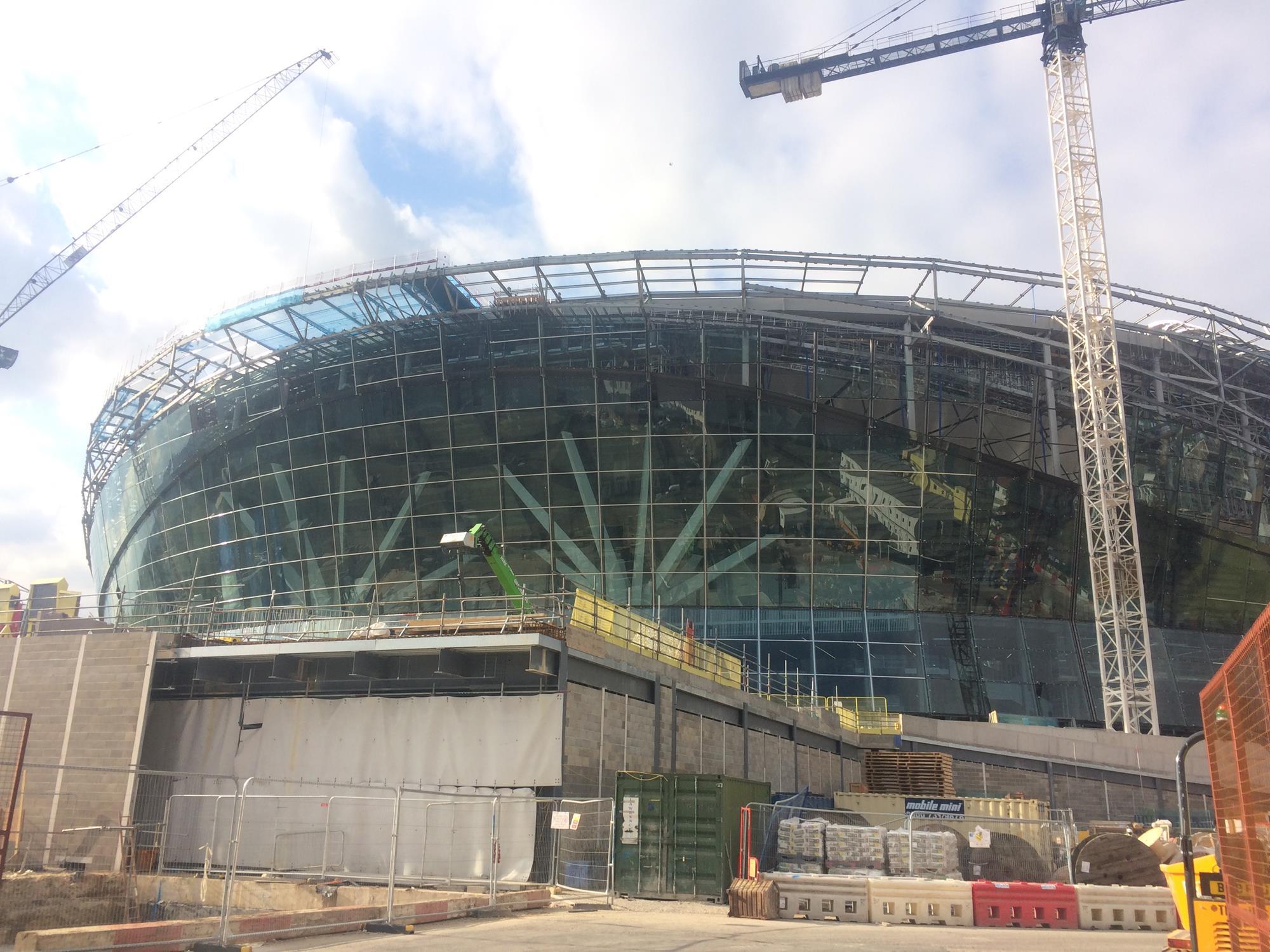 In pictures: How Spurs' stadium now looks, three months after delay ...
