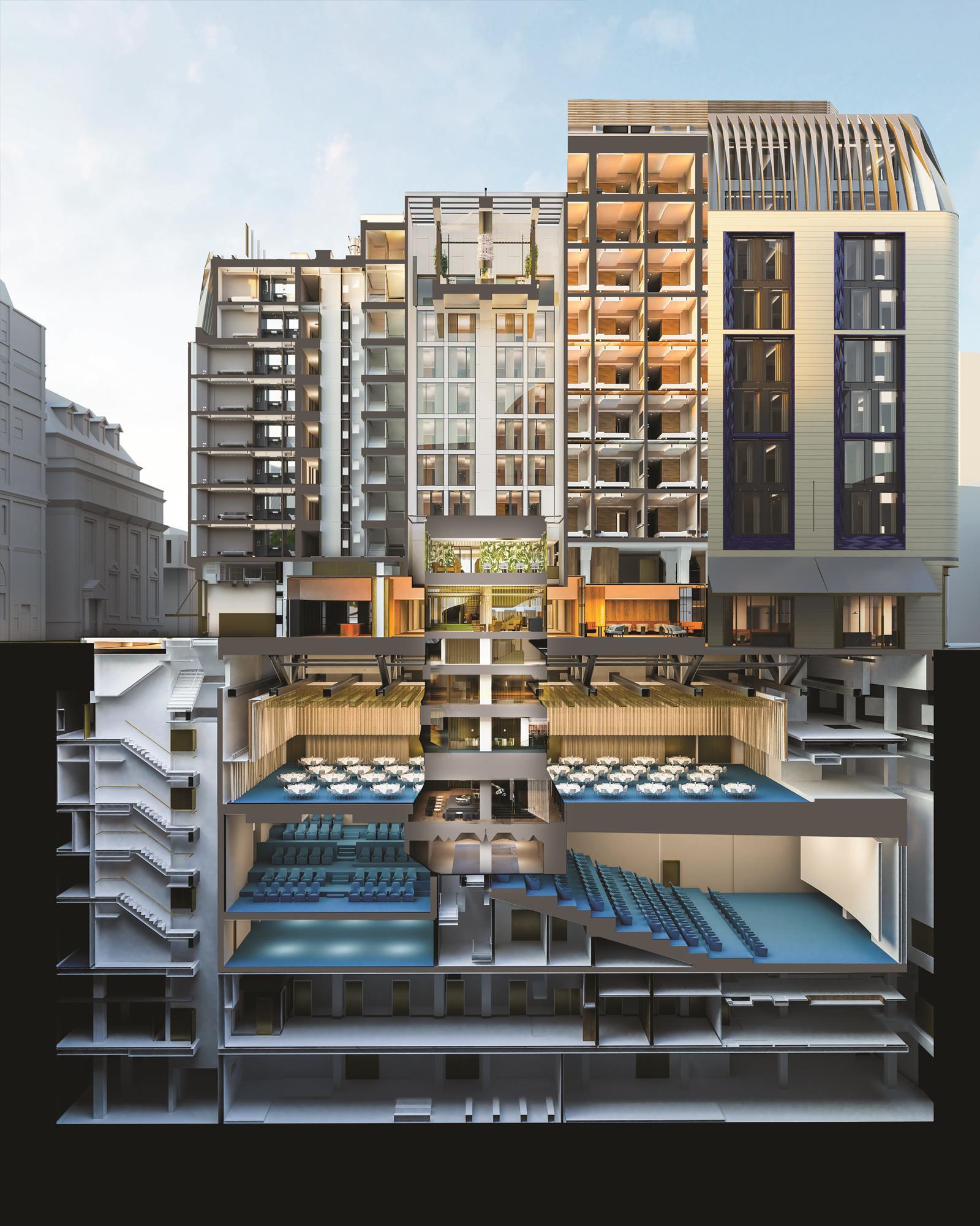 Projects: The Londoner, Leicester Square | Features | Building