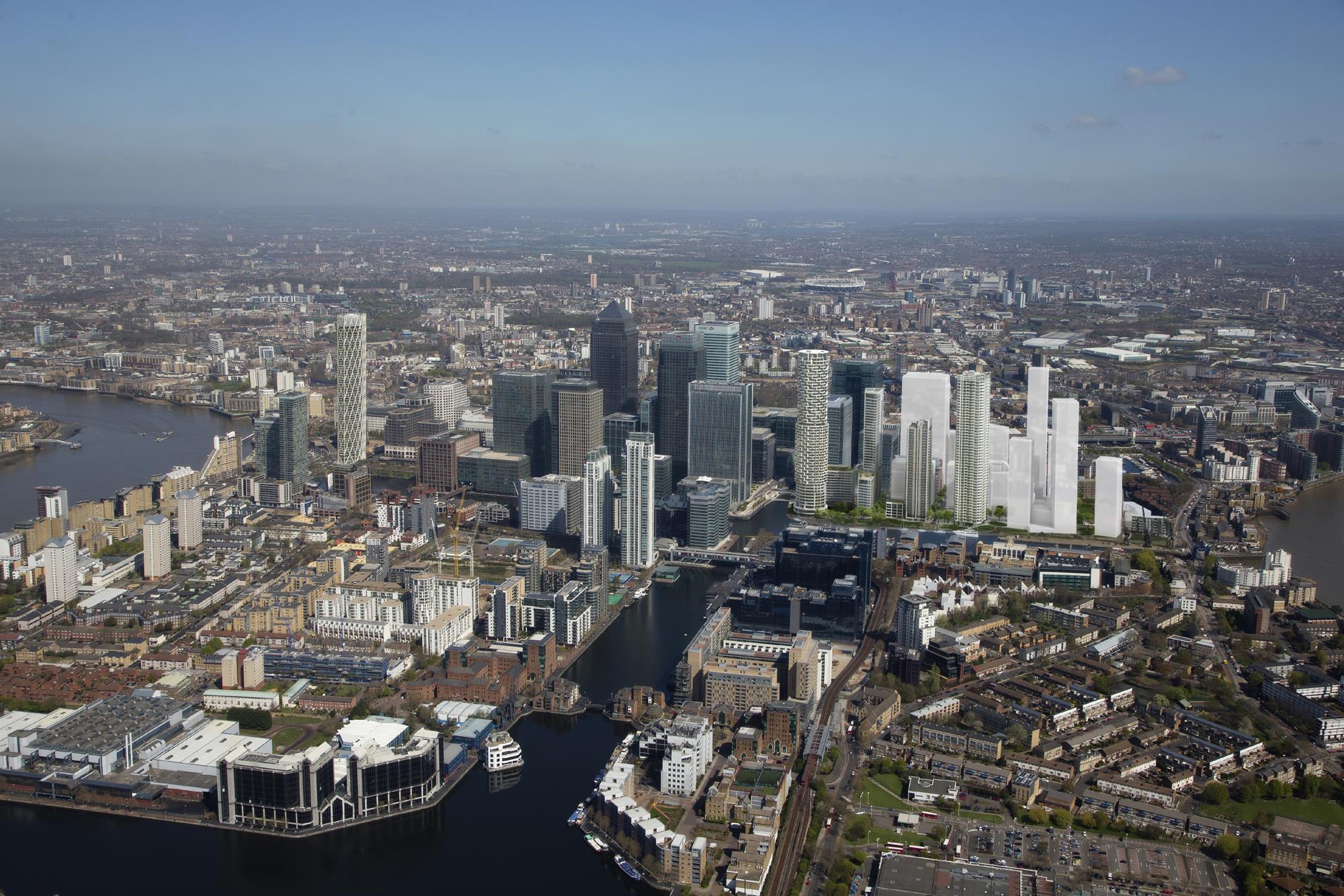 Go ahead for Canary Wharf's massive Wood Wharf scheme | News | Building