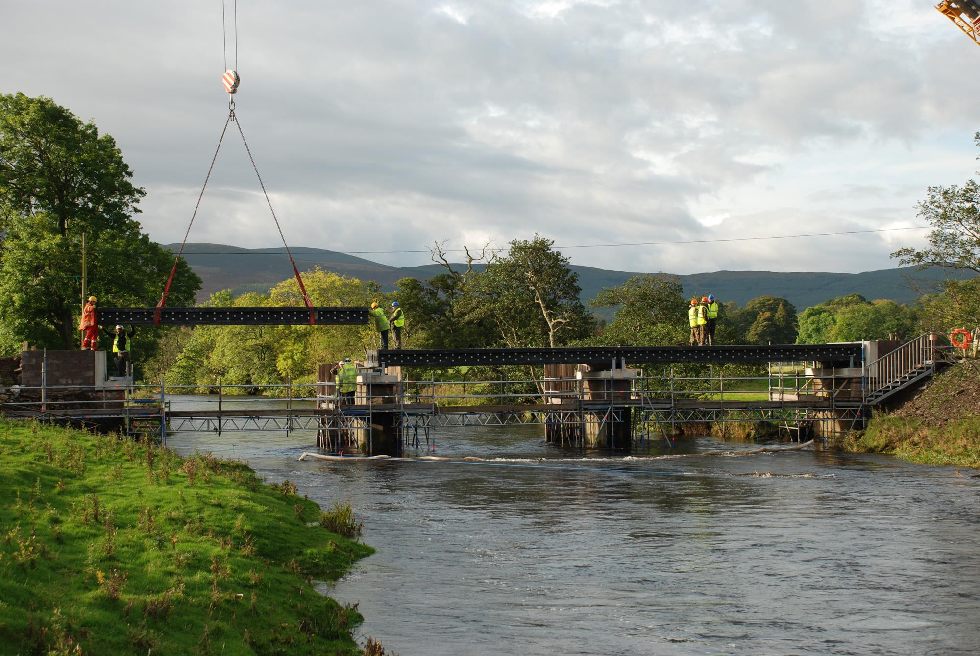 First recycled plastic bridge in Europe built in Scotland | News | Building