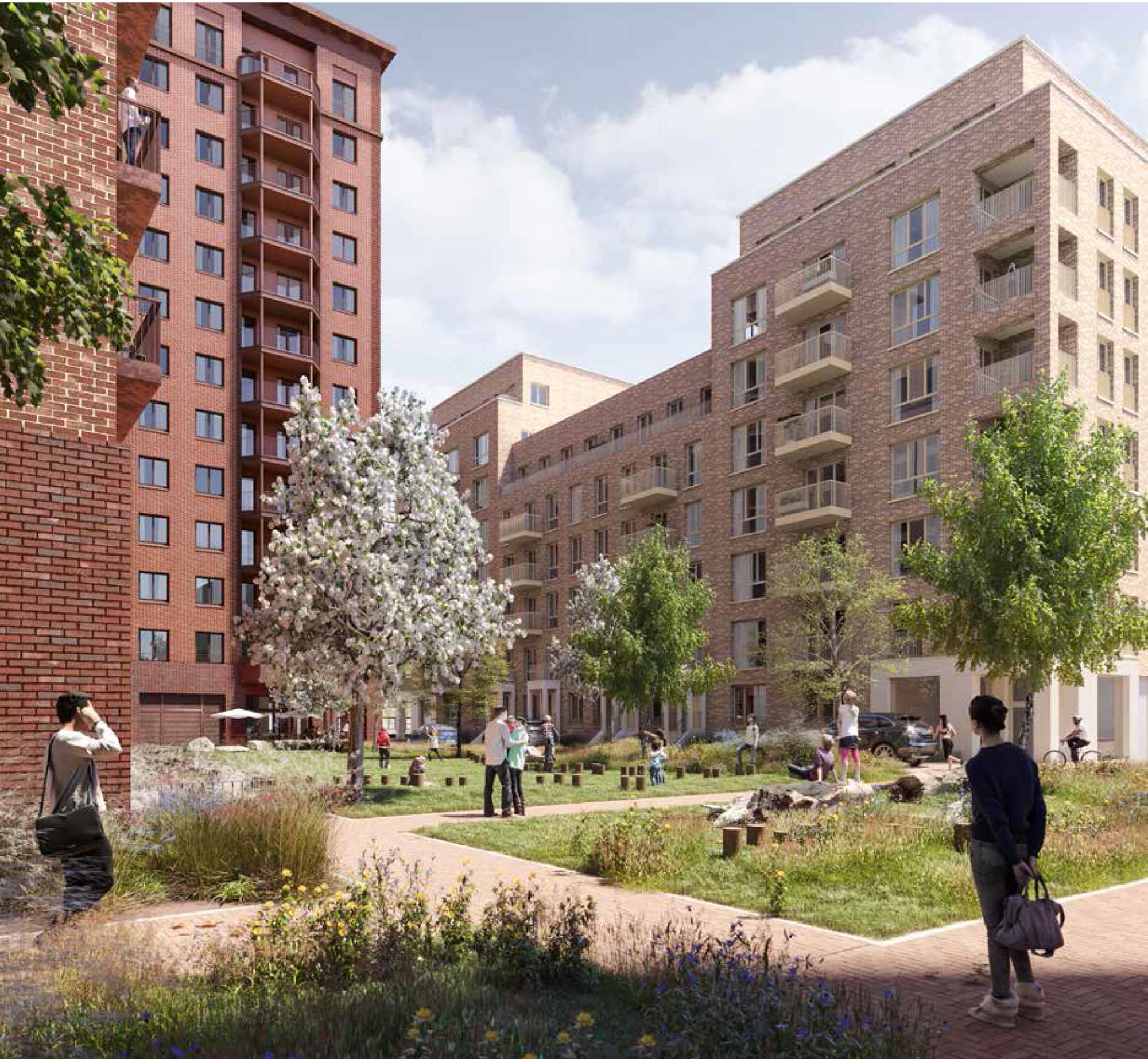 Argent Related unveils first homes at Brent Cross South | News | Building