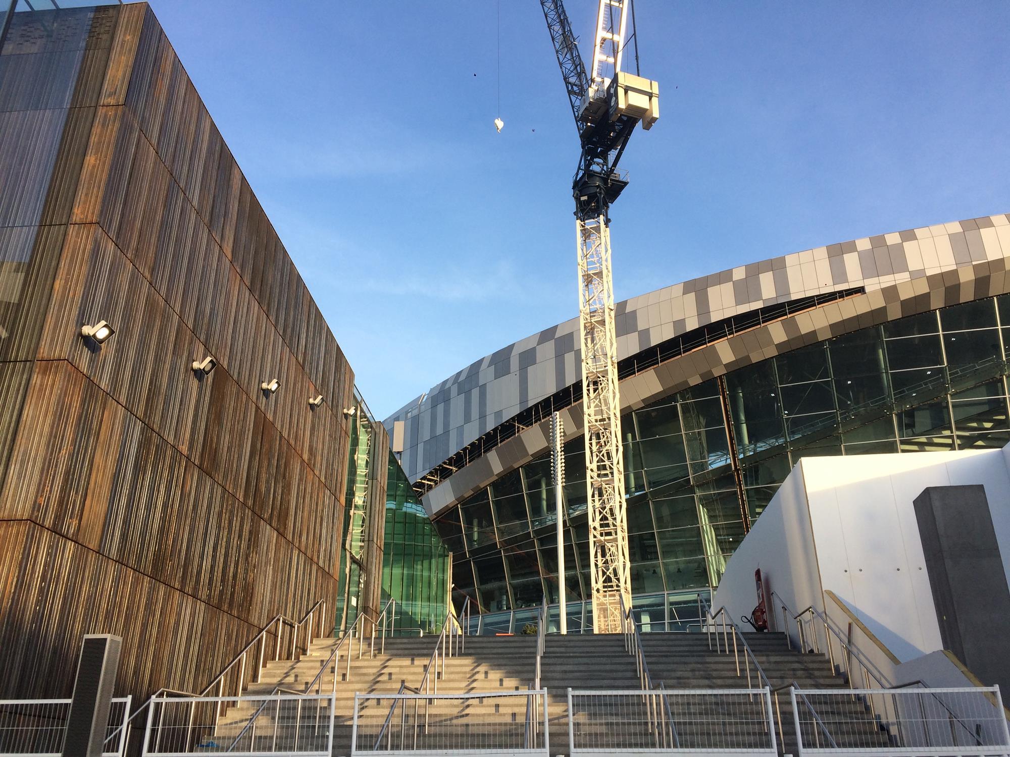 In pictures: How Spurs' stadium now looks, nearly five months after ...