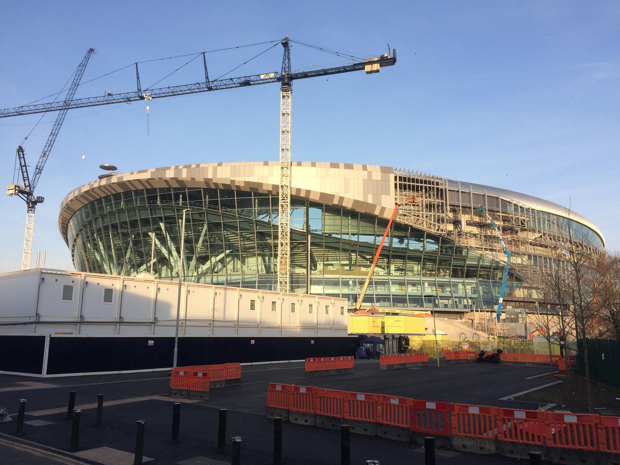 In pictures: How Spurs' stadium now looks, nearly five months after ...