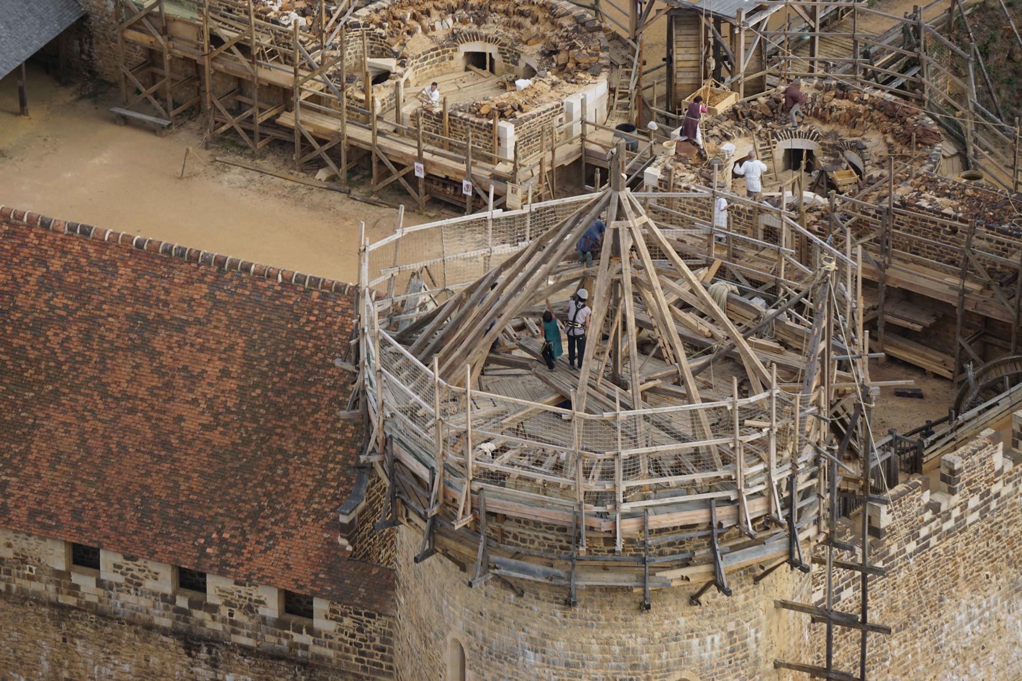 Projects: Guédelon Castle, France | Features | Building