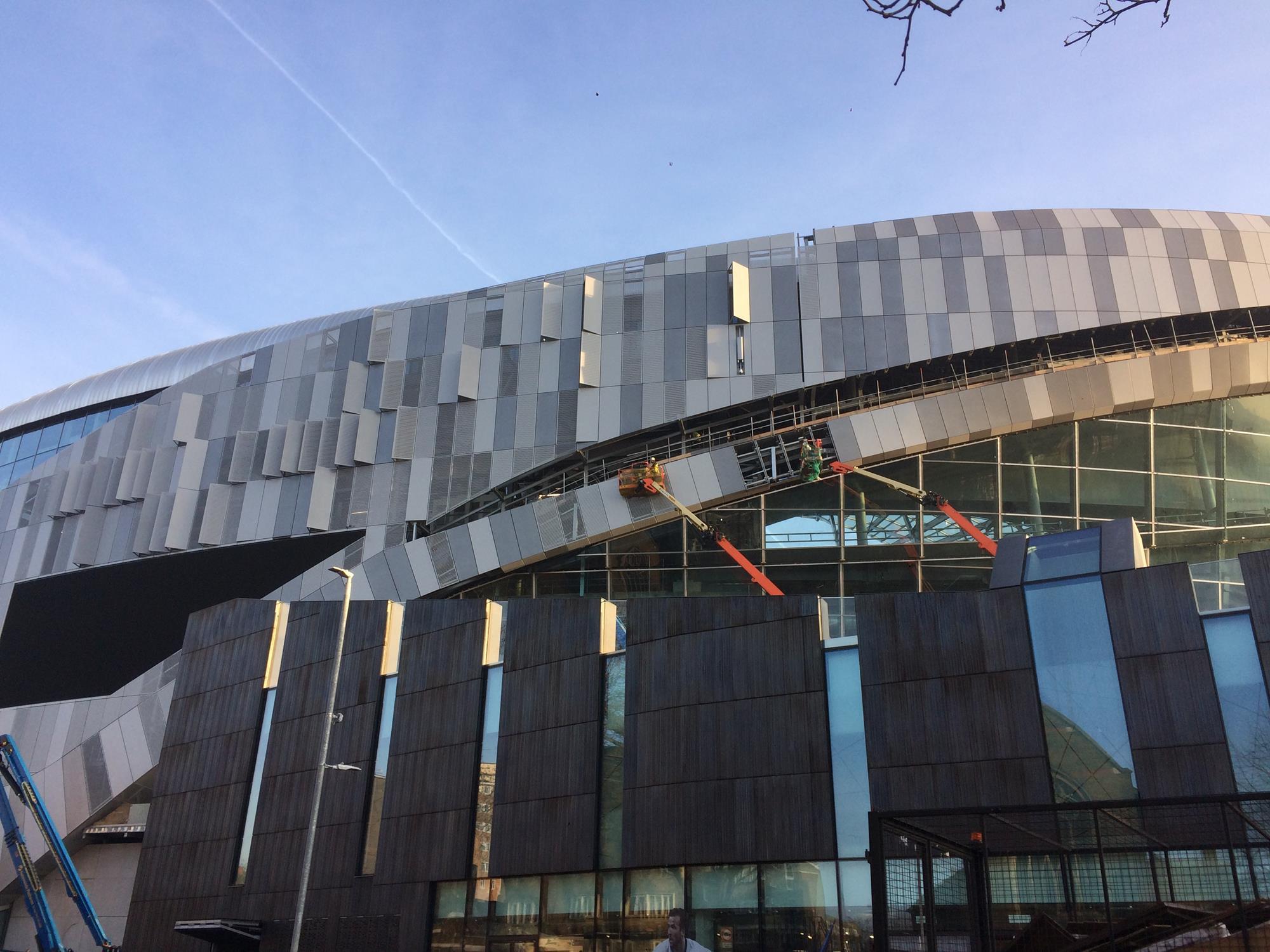 In pictures: How Spurs' stadium now looks, nearly five months after ...