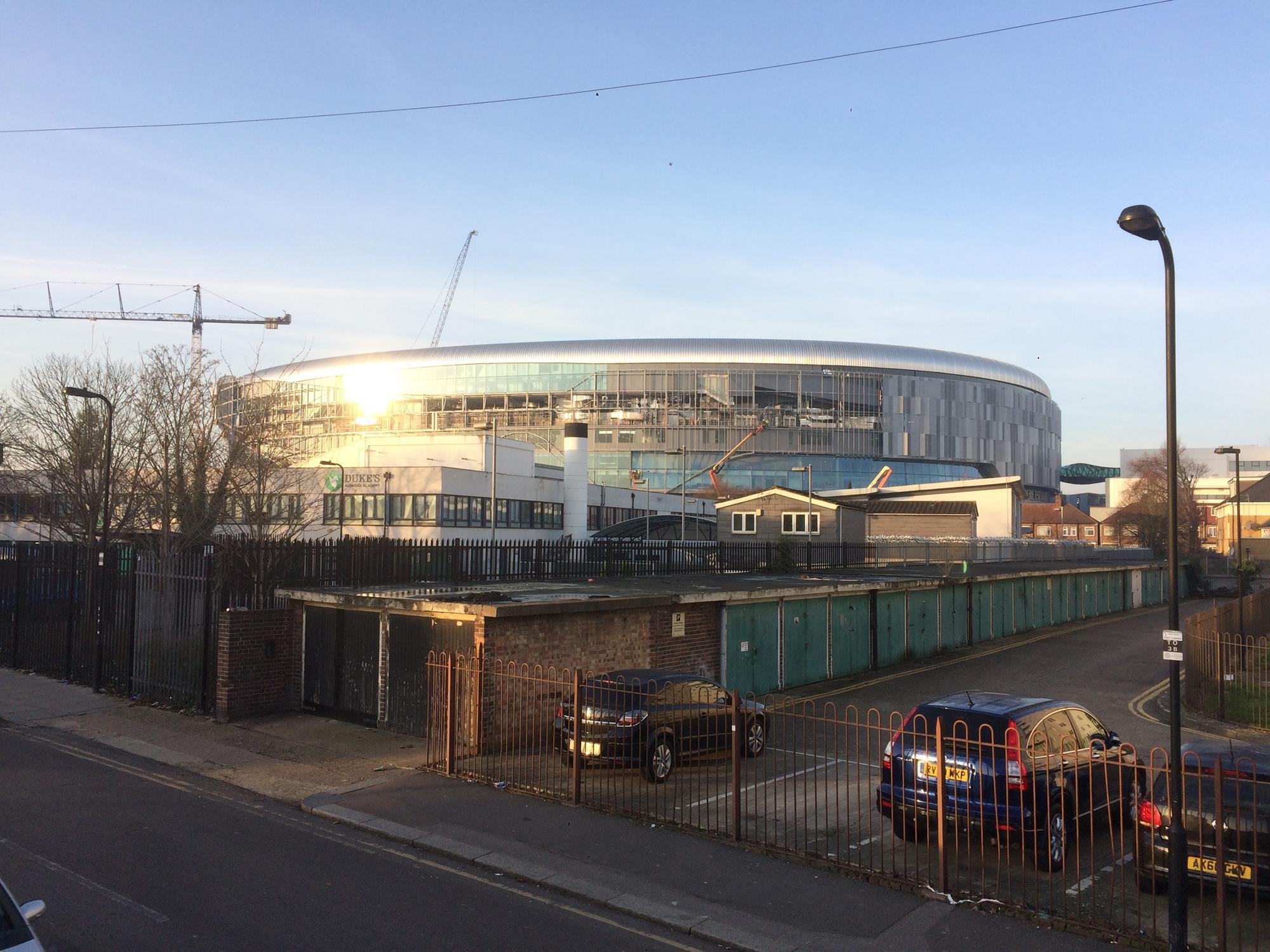 In pictures: How Spurs' stadium now looks, nearly five months after ...
